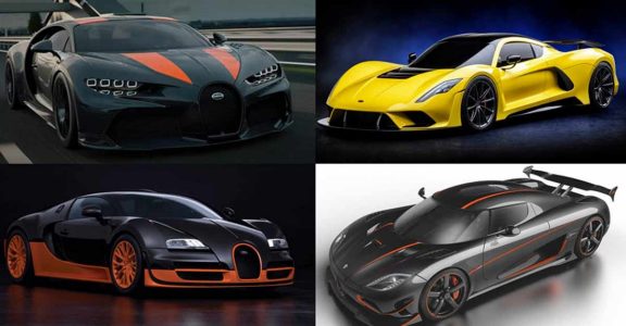 Lightning speed, super style: Ludicrously fast hyper cars of world ...