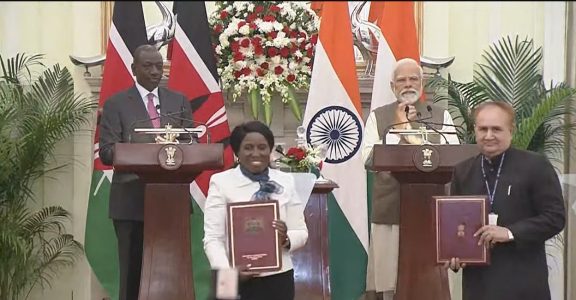 IGNOU and Open University of Kenya signs MoU