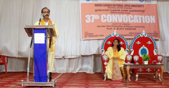 IGNOU's 37th Convocation marks academic triumph at Vatakara Regional Centre