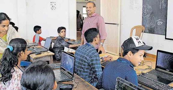 Hi-Tech classroom project at Pathanamthitta getting completed ...
