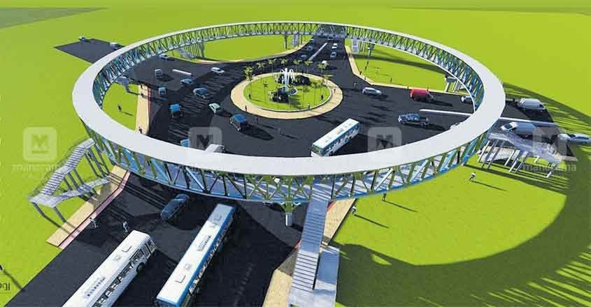 Thrissur skywalk to be ready in a year, work begins | Kerala News ...