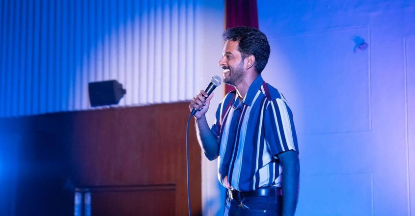 It is humour unlimited for stand-up comedian, Naveen Richard
