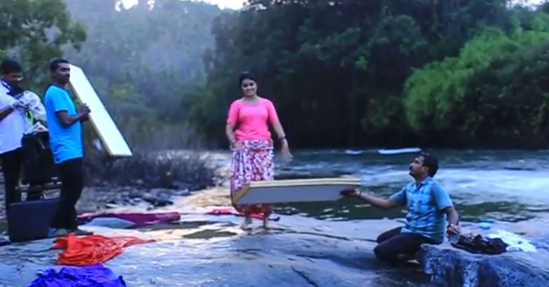 Actress badly injured after falling on rock while shooting dance scene ...