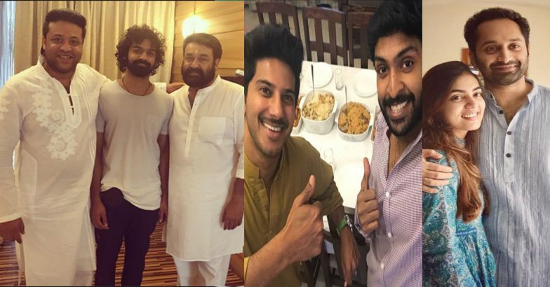Here's how your favorite Mollywood stars celebrated Eid