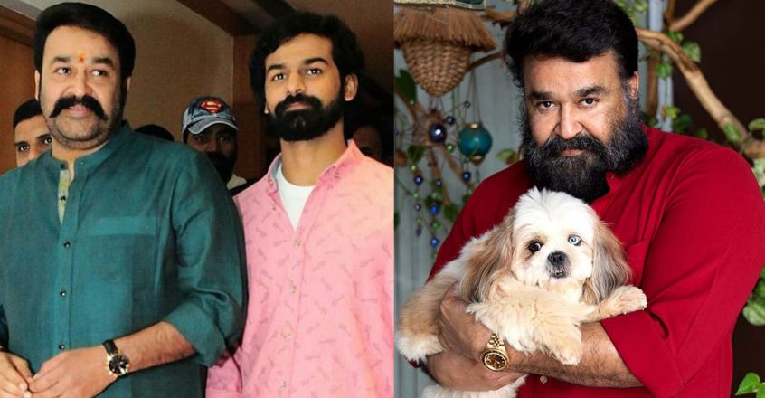 When son Pranav turned photographer for Mohanlal