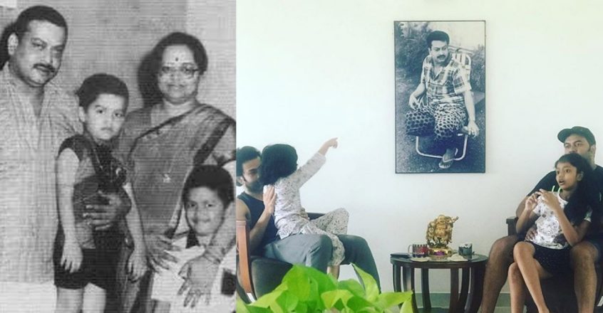 Three-in-one! Sukumaran family over the generations in this pic