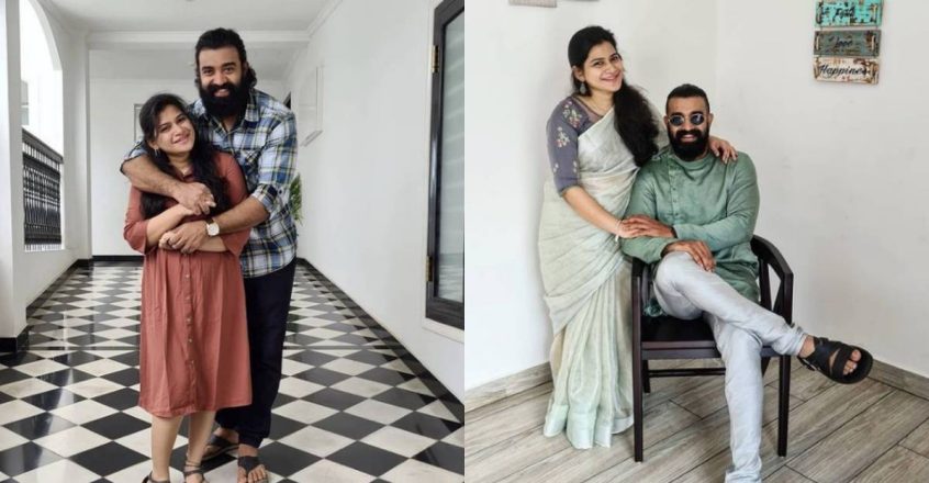 Actor Siju Wilson and wife Shruthi Vijayan blessed with baby girl