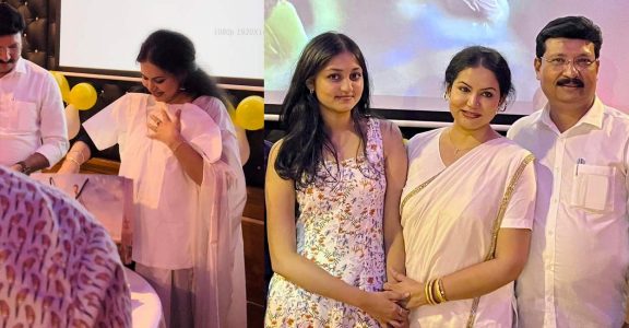Actress Sheelu Abraham's 'chatta, mundu' look on birthday goes viral ...