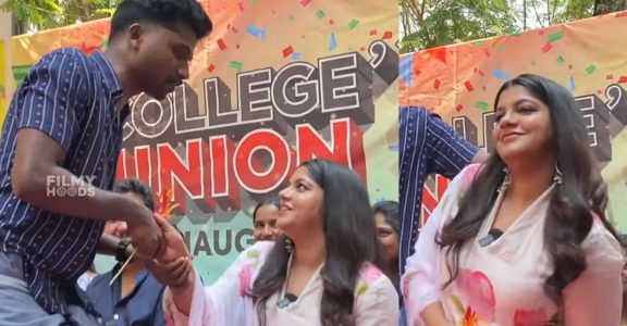 Aparna Balamurali reacts after college student behaves inappropriately ...