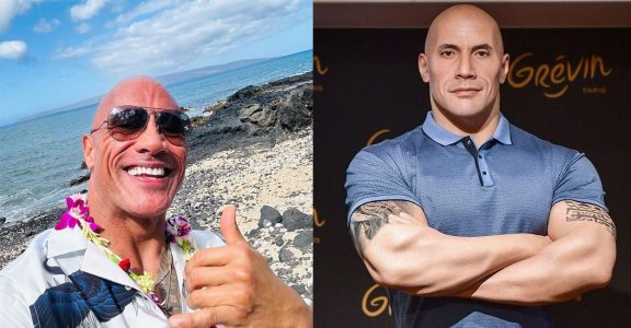 Dwayne 'The Rock' Johnson asks museum to correct his wax figure's skin ...