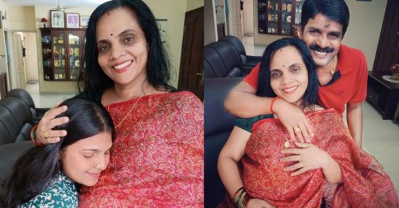 Actress Arya Parvathi excited to become elder sister, posts pic with ...