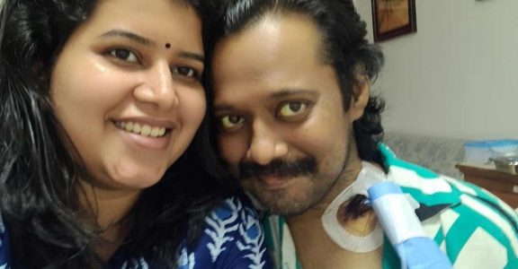 Actor Bala shares first picture with wife Elizabeth post surgery ...