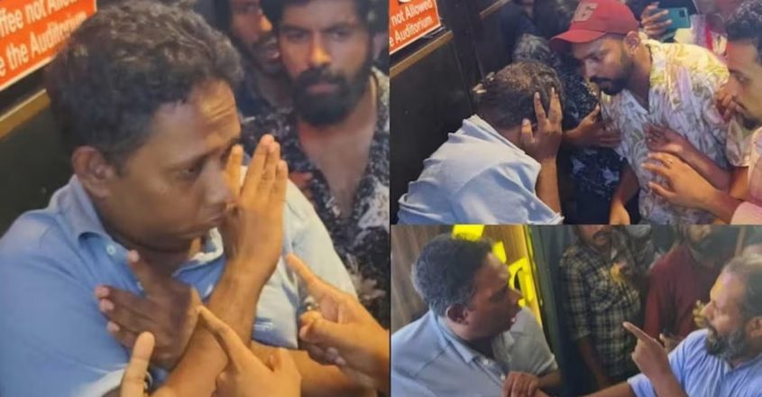 Social media star Santhosh Varkey manhandled inside theatre premises ...