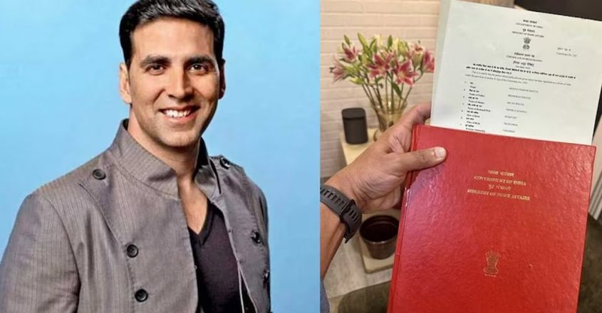 Akshay Kumar granted Indian citizenship on Independence Day ...