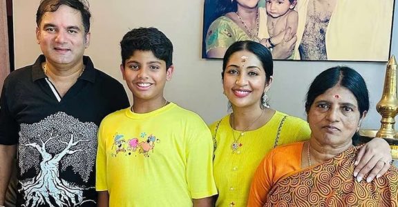 Navya Nair responds to separation rumours, drops happy family pic ...