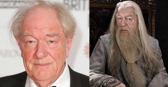 Sir Michael Gambon, known for playing Dumbledore in Harry Potter films ...
