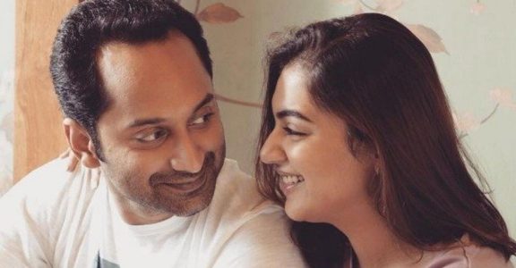 When Nazriya got smitten by Fahadh's eyes