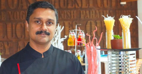 Meet Chef Suresh who loves to experiment with South Indian flavours ...