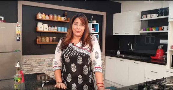 Here's Lakshmi Nair offering a little peak into her cute kitchen | Food ...