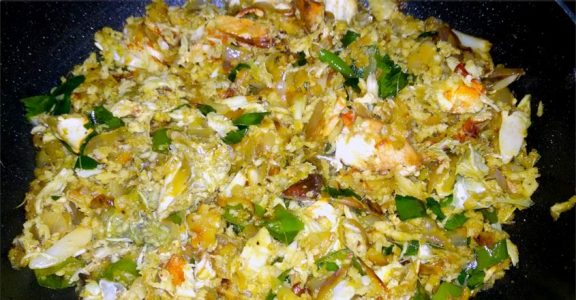 Crab meat thoran | Njandu thoran | Kerala style recipe | Food ...