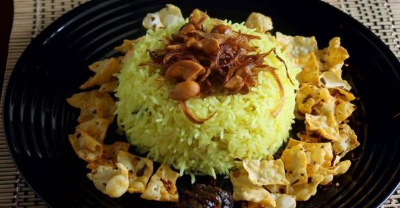 Yellow rice in coconut milk | Readers' Recipe | Food | Manorama English