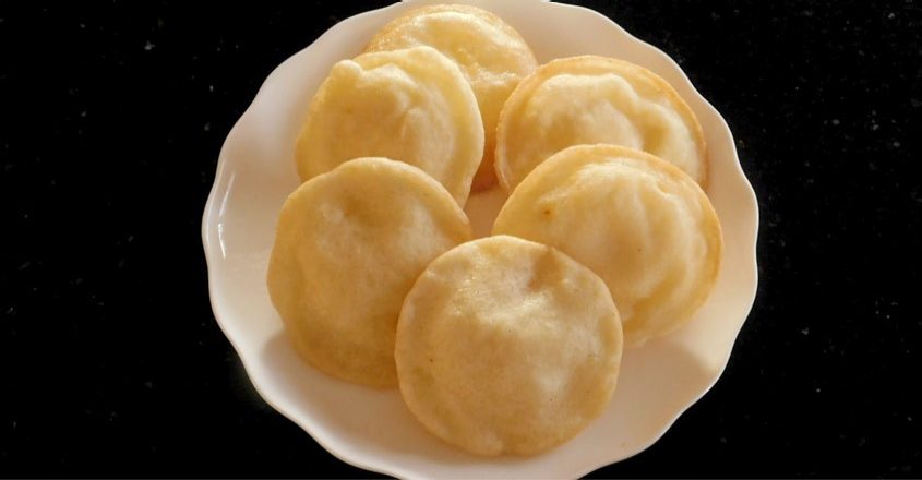 Soft muttappam with just 4 ingredients | Kerala Snacks | Recipe | Food ...