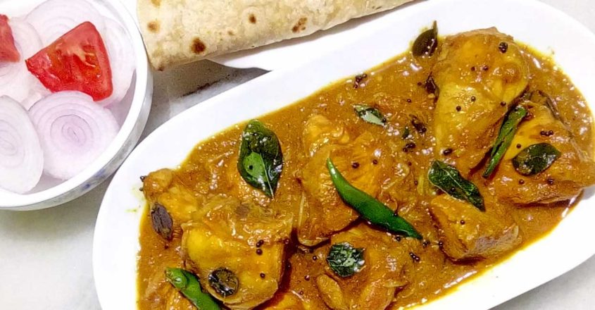 Make this healthy chicken curry without adding even a drop of oil ...