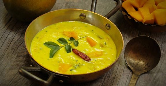 Vishu special ripe mango pulissery | Mambazha Pulissery | Vishu Recipes