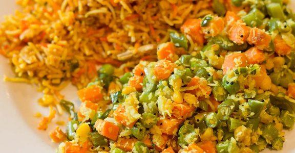 Mixed vegetable stir fry thoran: Perfect with rice and roti | Recipe ...