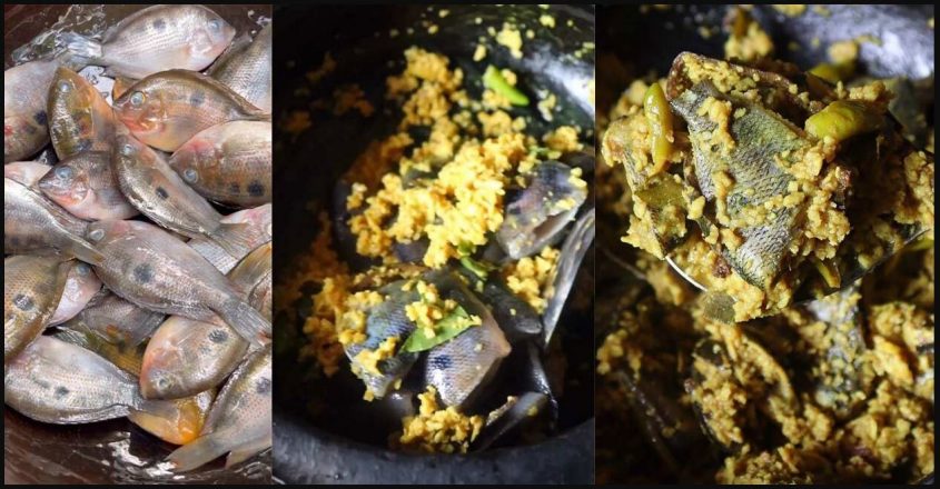 Orange chromide or 'pallathi' fish peera: A unique curry made of dry ...