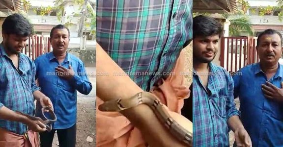 Uthra murder: Visuals show Sooraj getting snake from Suresh | Kerala ...