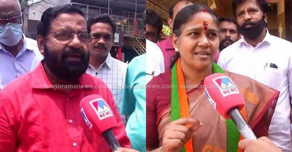 Sobha Surendran likens Kadakampally to mythological character 'Poothana ...