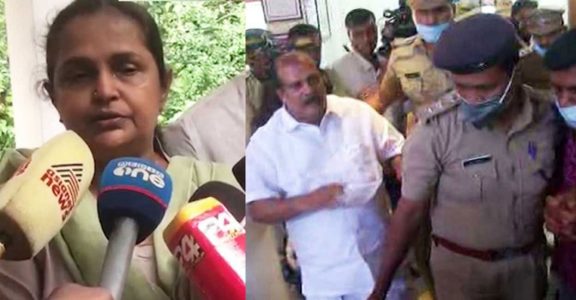 PC George's wife says she's angry enough to shoot dead Kerala CM