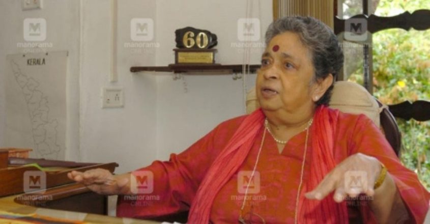 Kerala CM, other leaders mourn Mary Roy’s death | Kottayam | Onmanorama