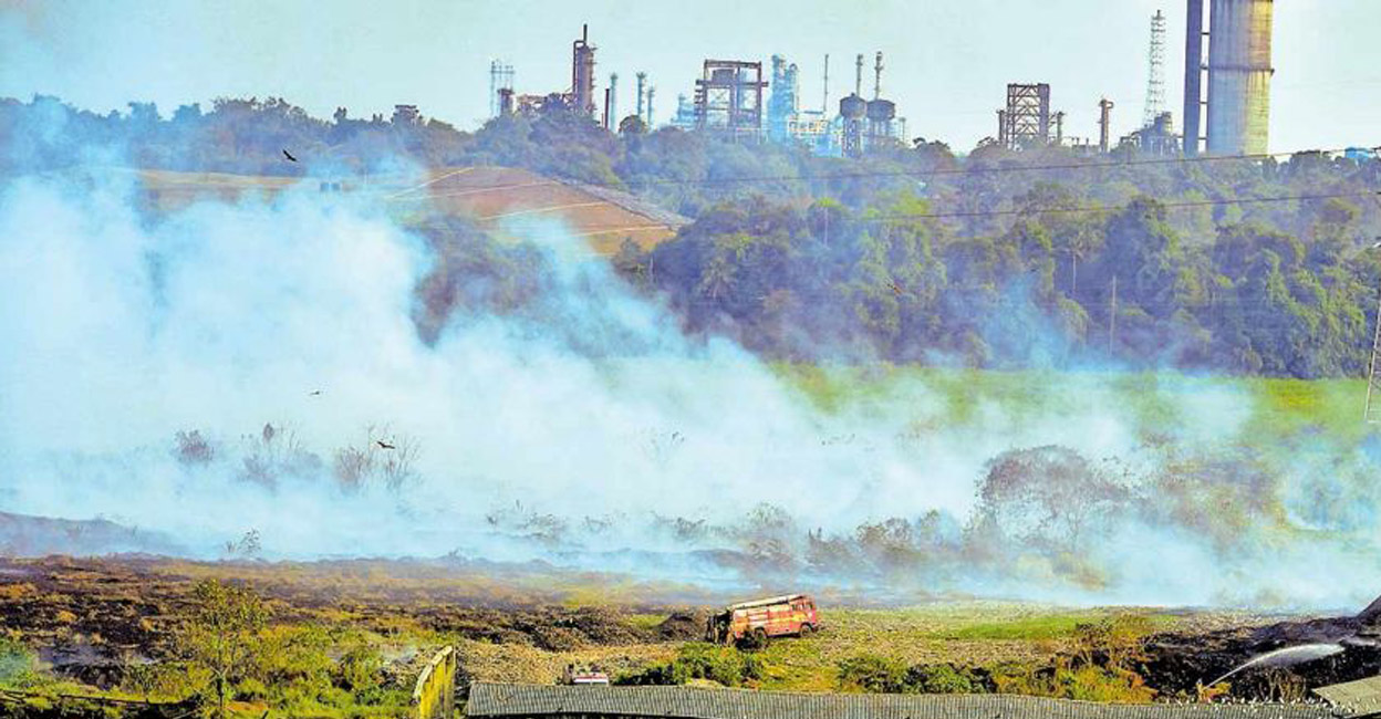 Brahmapuram solid waste plant