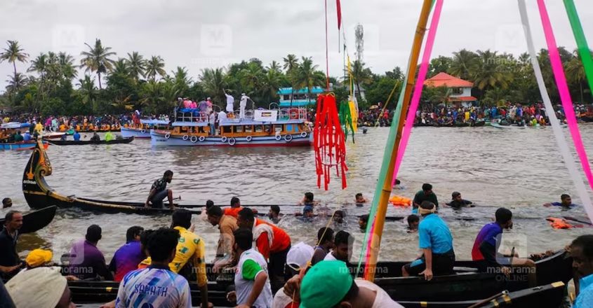 Timely rescue averts tragedy at Champakulam Boat Race