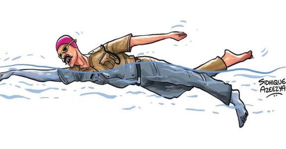 Coastal police face embarrassment as many fail swimming test ...