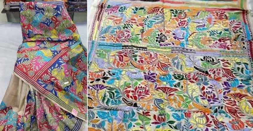 Historically rich Bengali Kantha embroidery arrives in Delhi ...