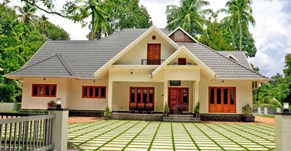 On the banks of Meenachil River this home near Pala beckons class ...