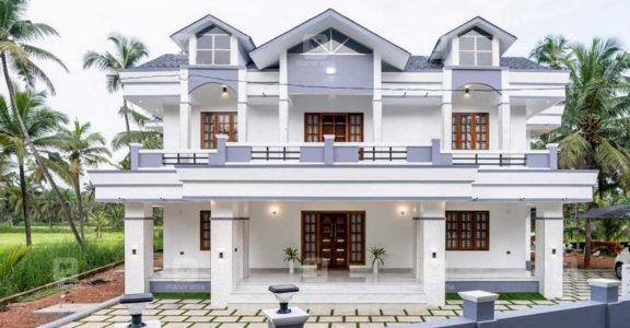 This spectacular Kasaragod mansion is built through WhatsApp ...
