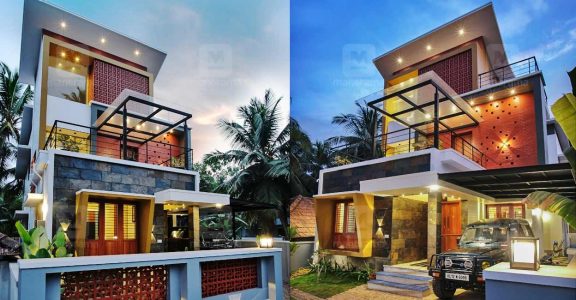 This Kozhikode house in small plot is a flourish of grandiloquence ...