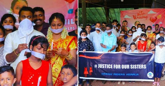 Wedding stage turns protest venue, seeks justice for Walayar sisters ...