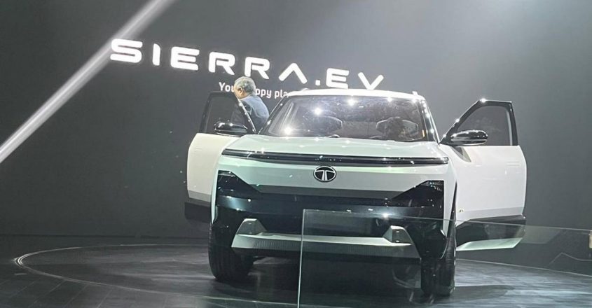 Tata Sierra to return in 2025, showcased at auto expo