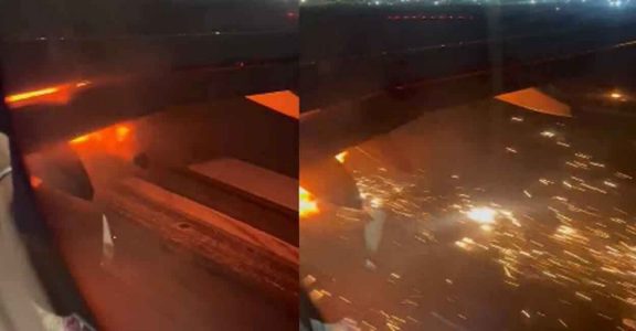 IndiGo plane's engine catches fire at Delhi airport, DGCA probe on