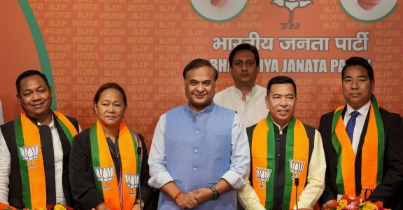 Four Meghalaya MLAs join BJP ahead of polls