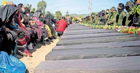 Manipur violence: Bodies of 87 Kuki Zo victims buried, thousands pay homage