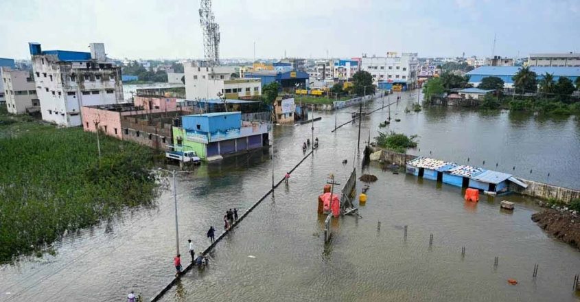 Cyclone Michaung: Rain wreaks havoc in Chennai, airport operations suspended till 11pm | India News