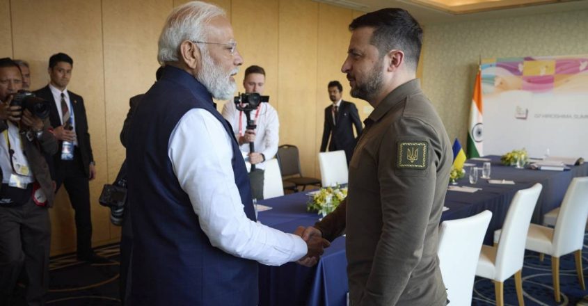 PM Modi meets Zelenskyy, promises India's help to solve Ukraine crisis| Onmanorama