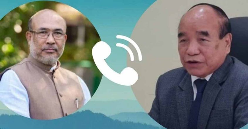 Manipur CM dials up Mizoram counterpart, asks him to protect Meiteis | Manipur News | India News
