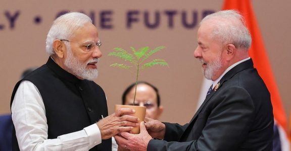 As Delhi G20 Summit Ends Pm Modi Hands Over G20 Ceremonial Gavel To